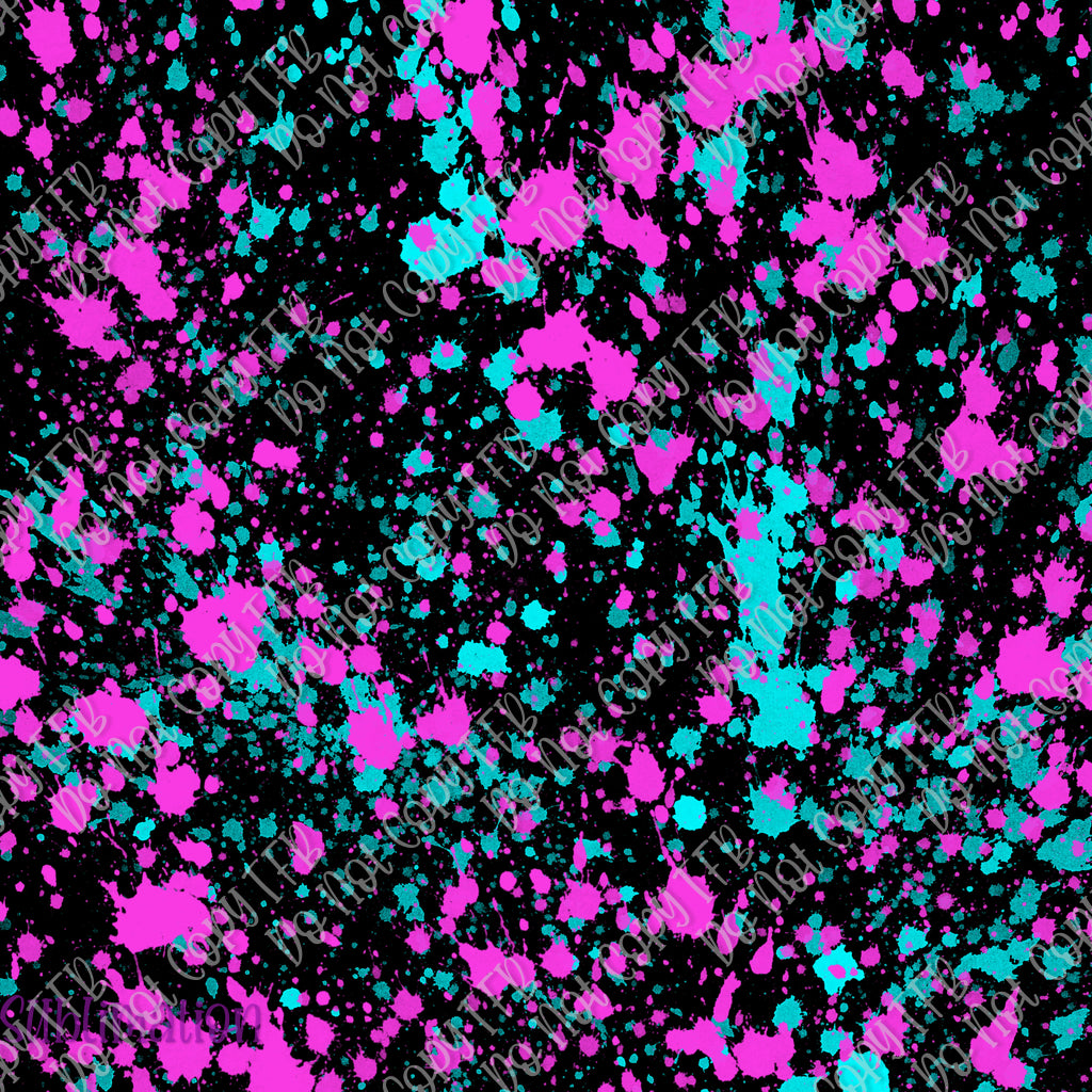 Splatter Paint Layouts