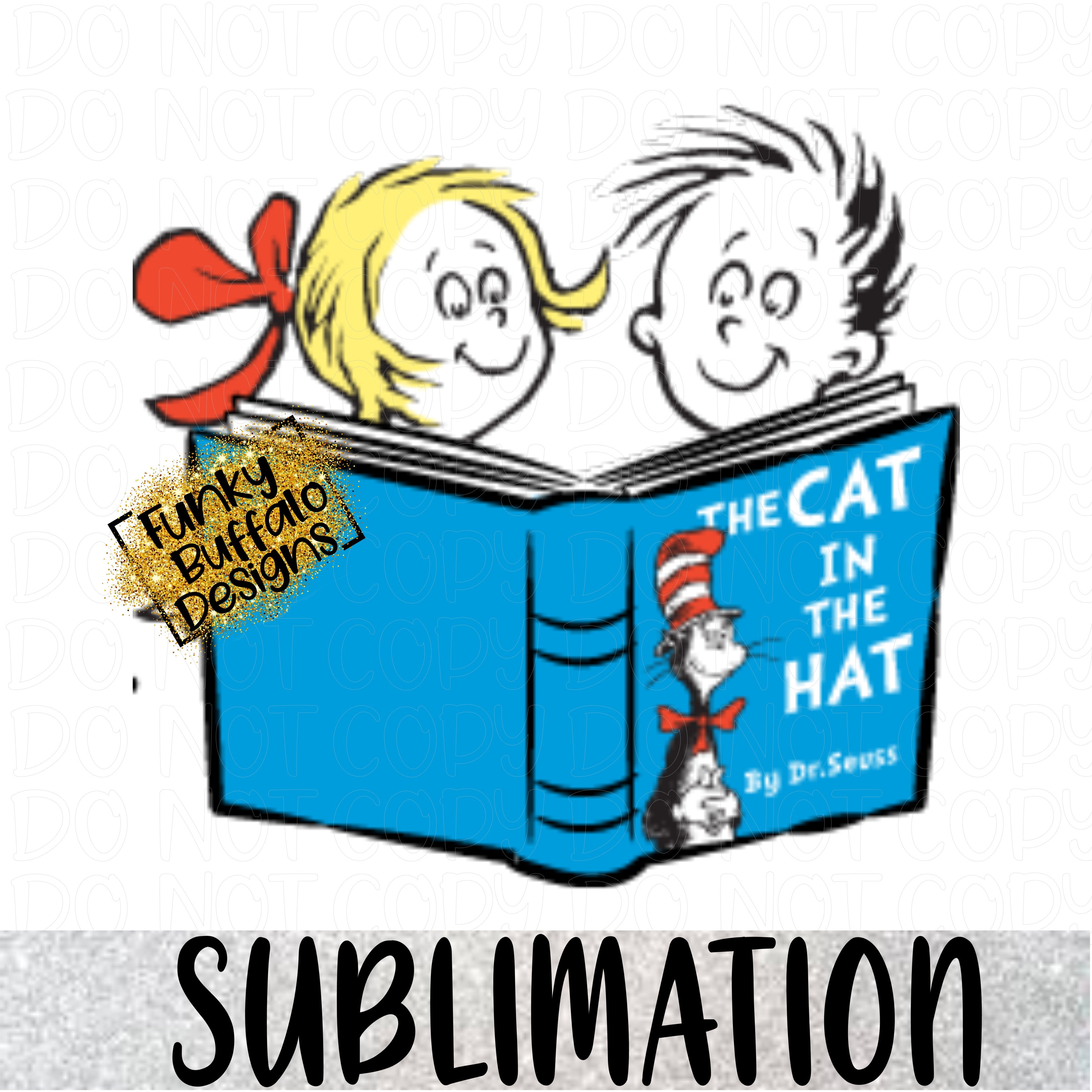 Children Reading Sublimation – Funky Buffalo Designs