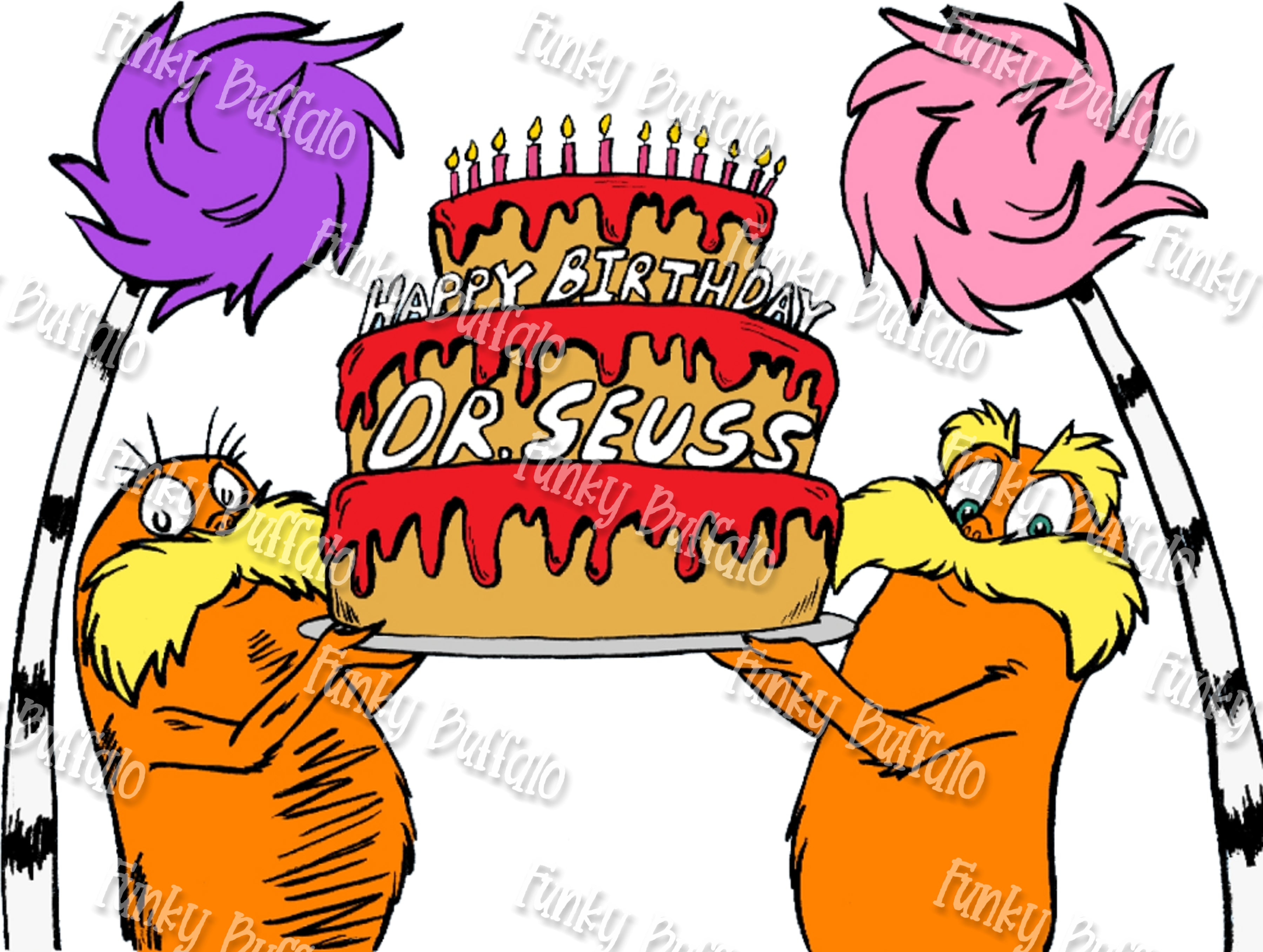 Happy Birthday Sublimation – Funky Buffalo Designs